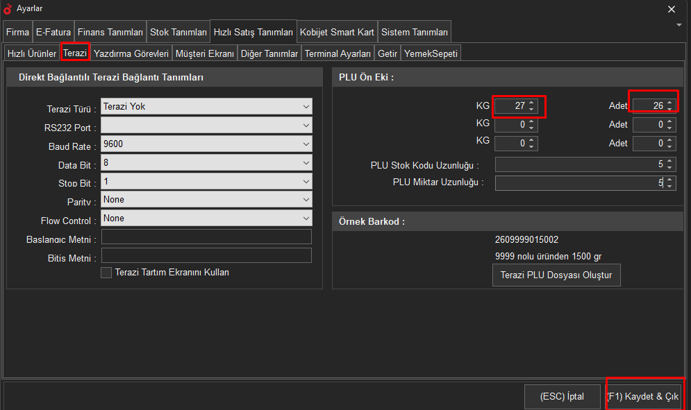 Rongta – Densi Terazi Ayarı – Kobijet
